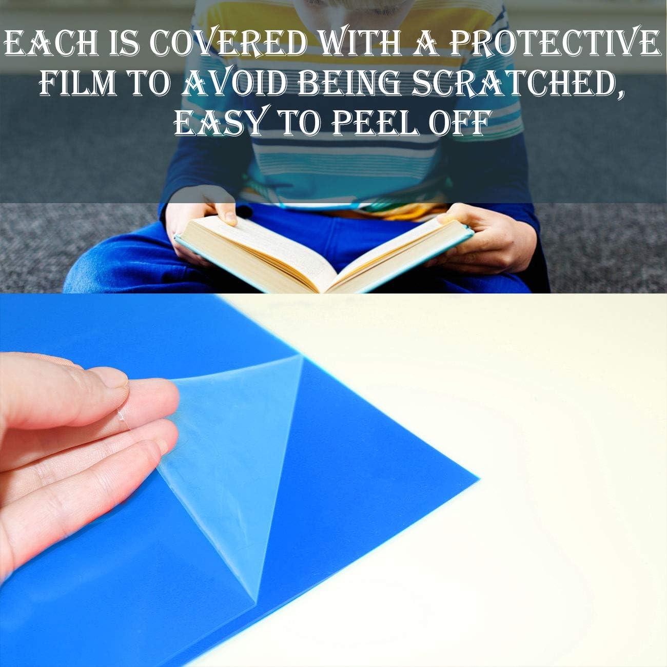 10-Piece Transparent Blue Correction Lighting Gel Filter - 8.5 x 11 ...