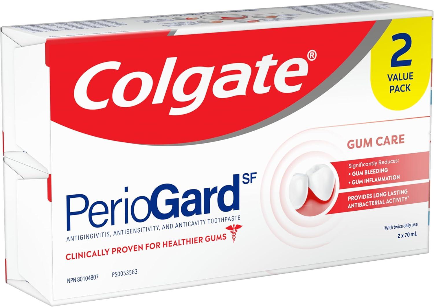 Colgate PerioGard Gum Care 2-Pack (70mL) - Combat Gingivitis & Boost ...