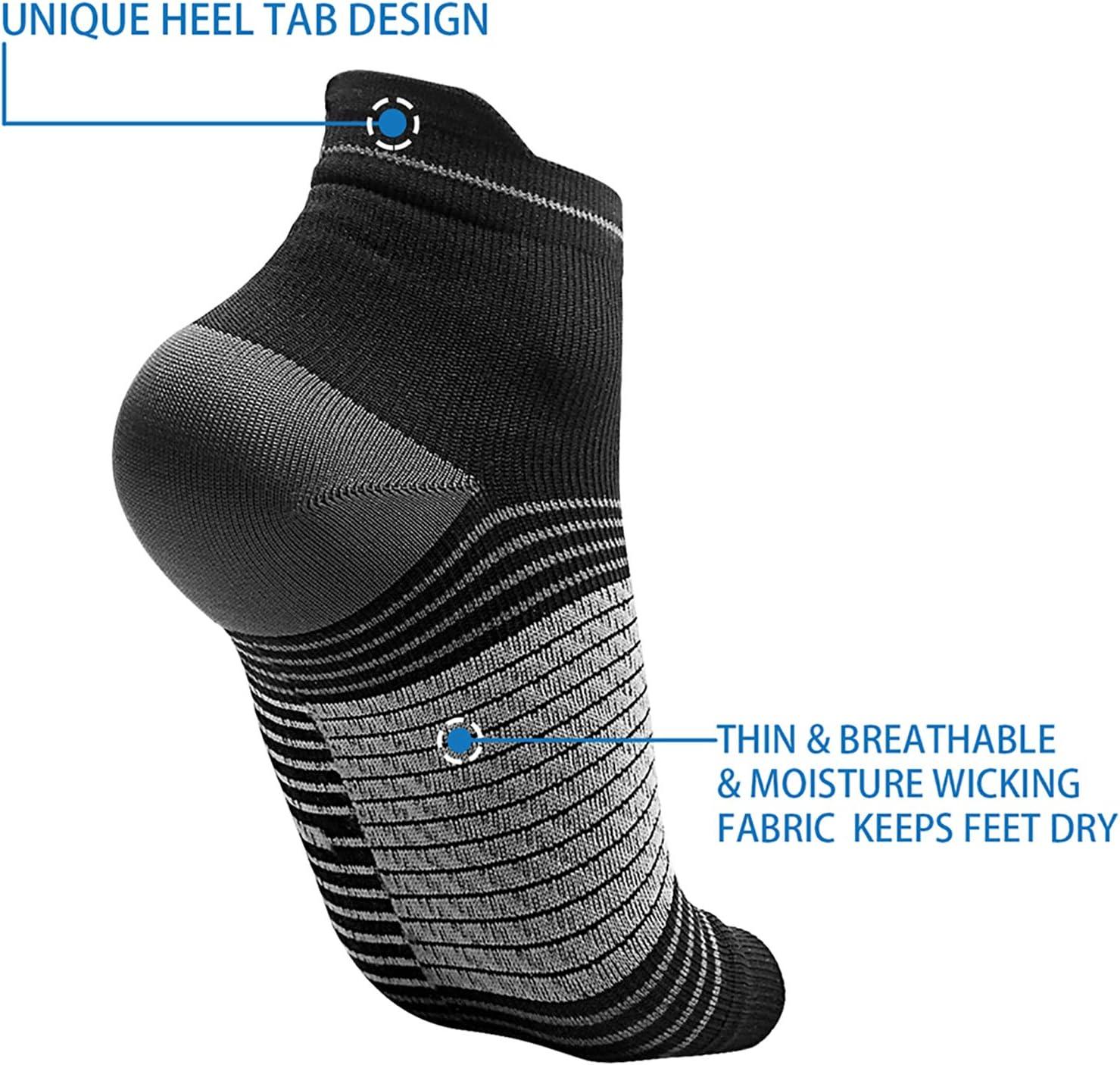 Plantar Fasciitis Socks - Achilles Tendonitis Relief - Compression Foot ...