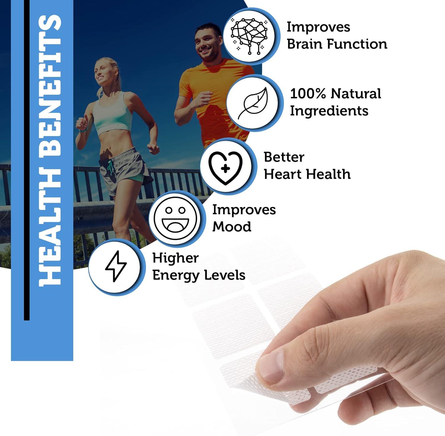 OmniCo Vitamin B12 Patches 5000mcg - 7 Months Supply - High Strength Transdermal Patches ...