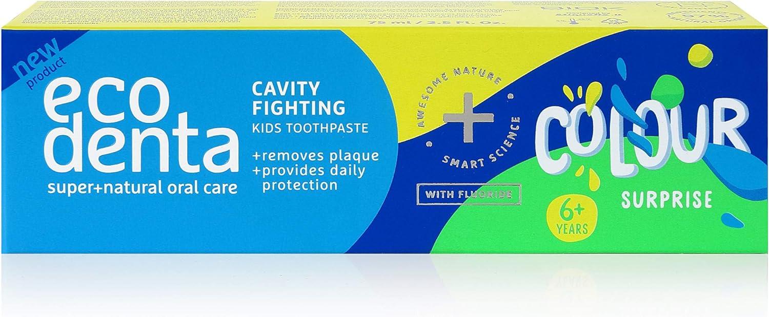 Ecodenta Kids Melon Flavour Cavity Fighting Toothpaste - 75ml (Pack of ...