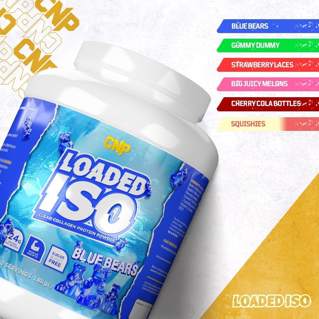CNP Professional Loaded ISO Clear Collagen Protein Powder 1.8kg - Blue ...