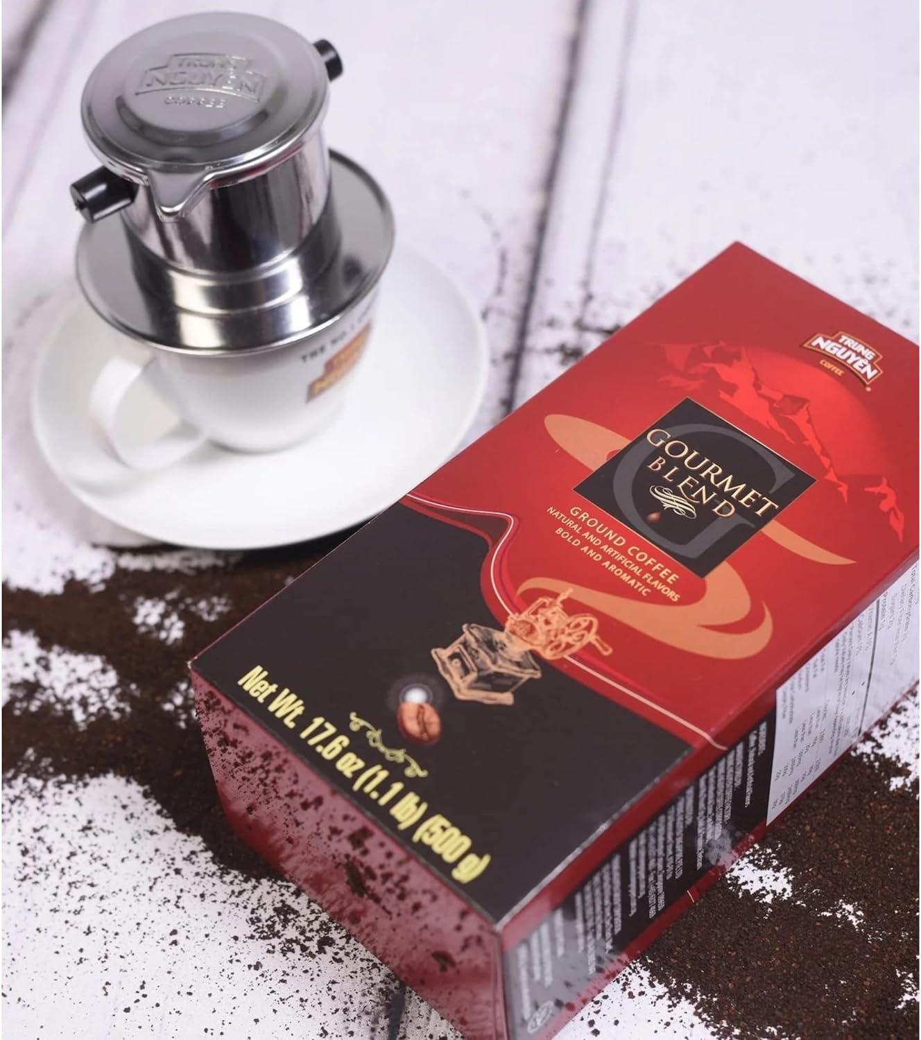 Trung Nguyen Gourmet Blend Vietnamese Instant Coffee 500g with Filter ...