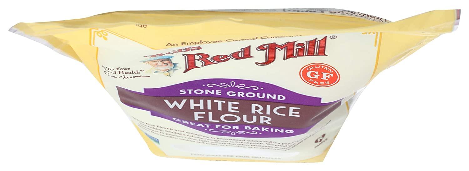 Bob's Red Mill Gluten Free White Rice Flour 24oz - Perfect for Baking ...