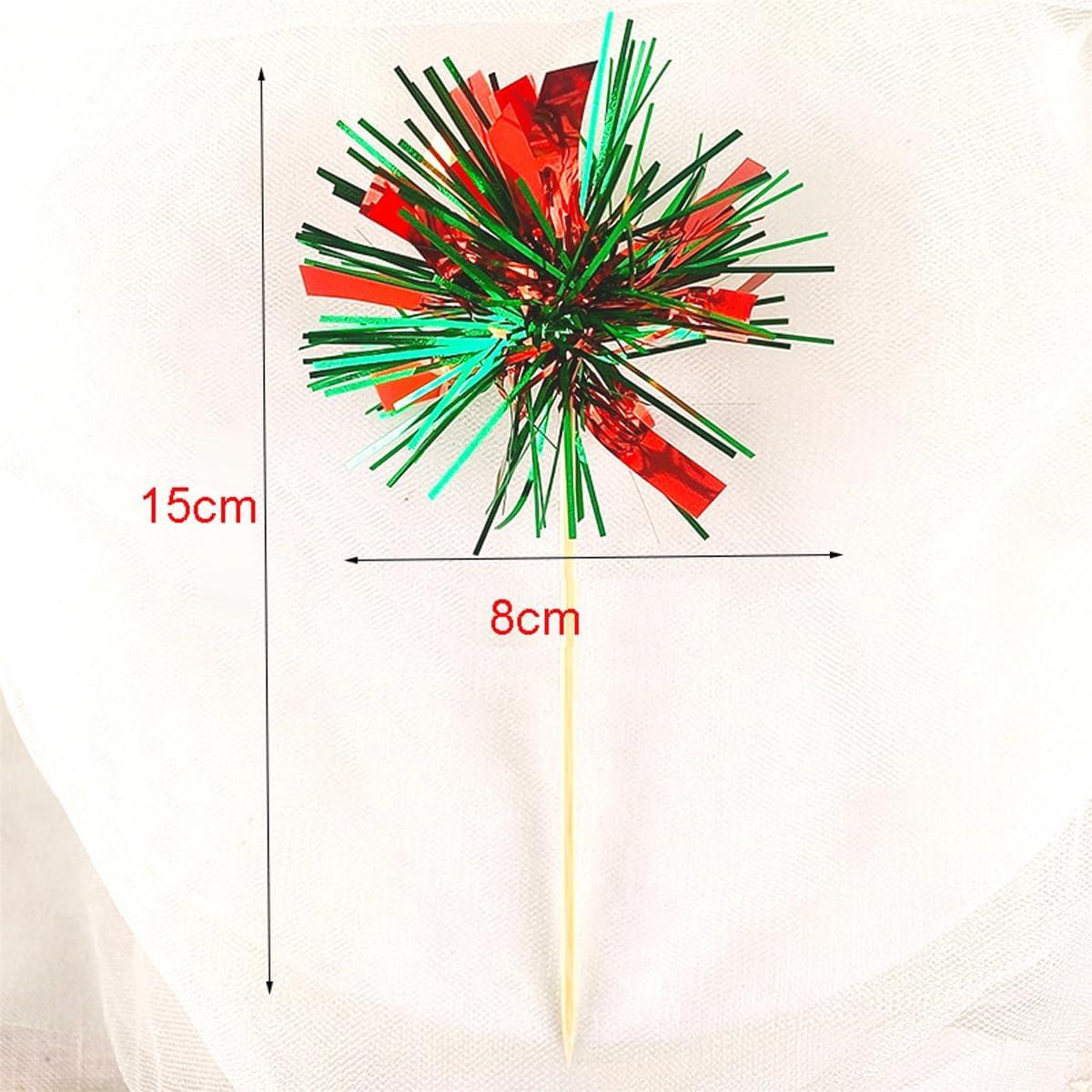 50Pcs Firework Cupcake Toppers Firework Party Picks Cocktail Food Fruit ...