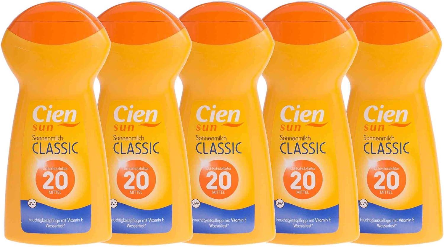 Cien Sun Classic Sun Milk SPF 20 - Made in Germany | 250ml | Buy ...