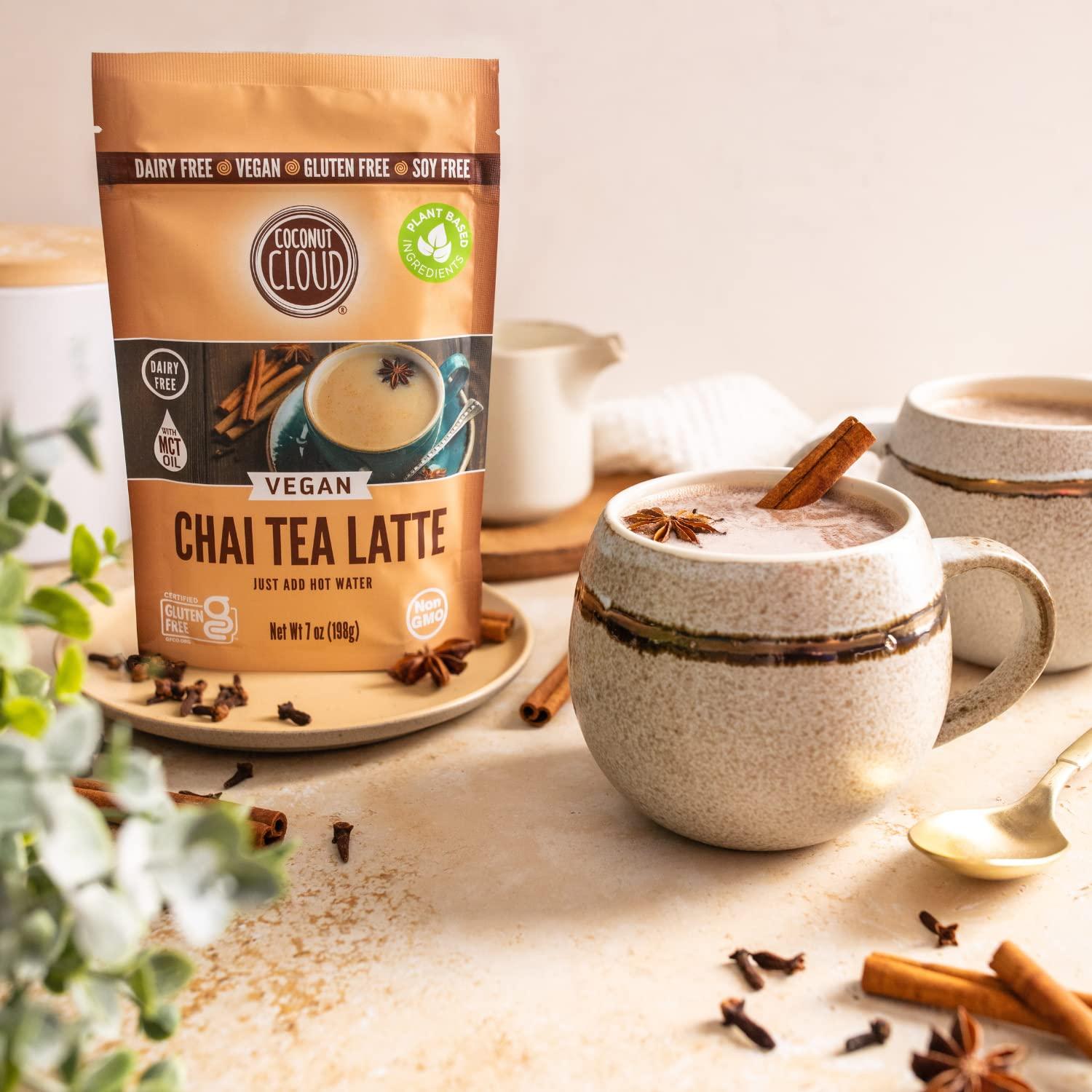 Coconut Cloud Vegan Spiced Chai Tea Latte 16 oz - Dairy Free, Gluten ...