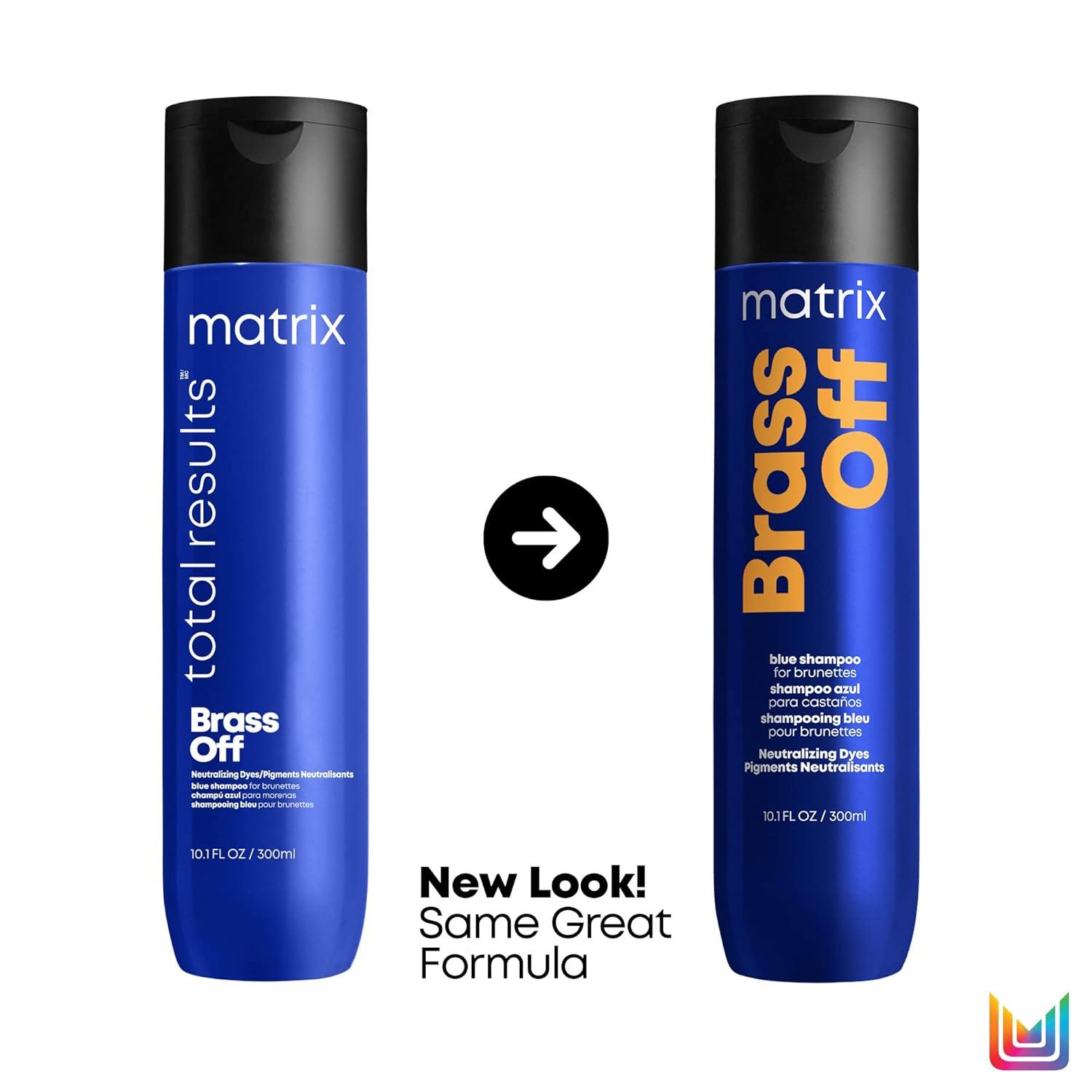 Matrix Brass Off Blue Shampoo & Conditioner Set - Moisturizing & Toning ...