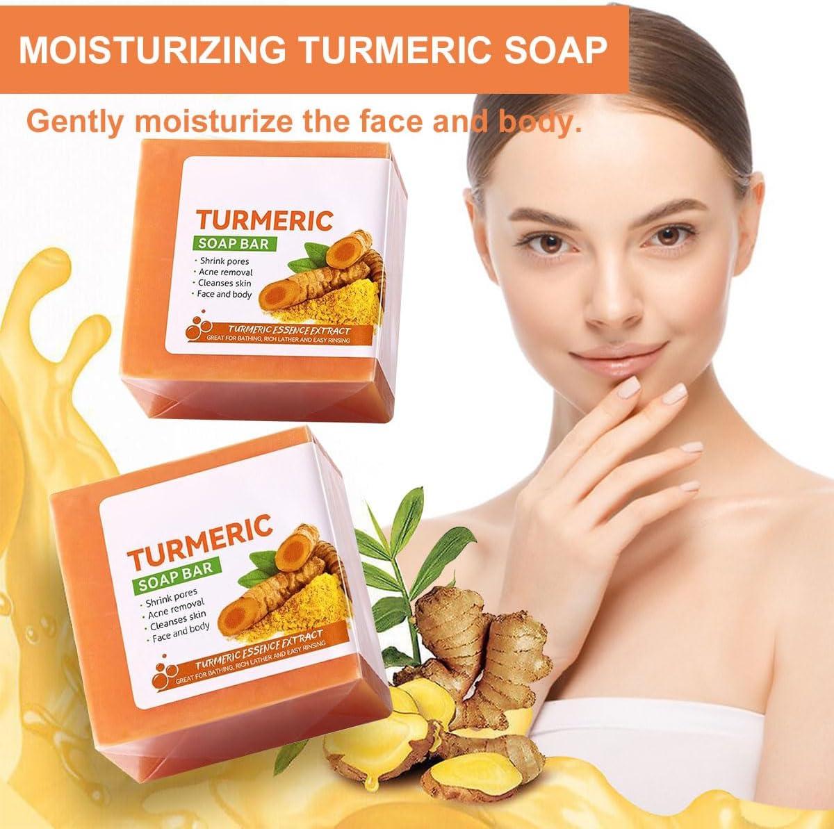 Turmeric Soap Turmeric Brightening Soap Kojic Acid Soap Turmeric Soap ...