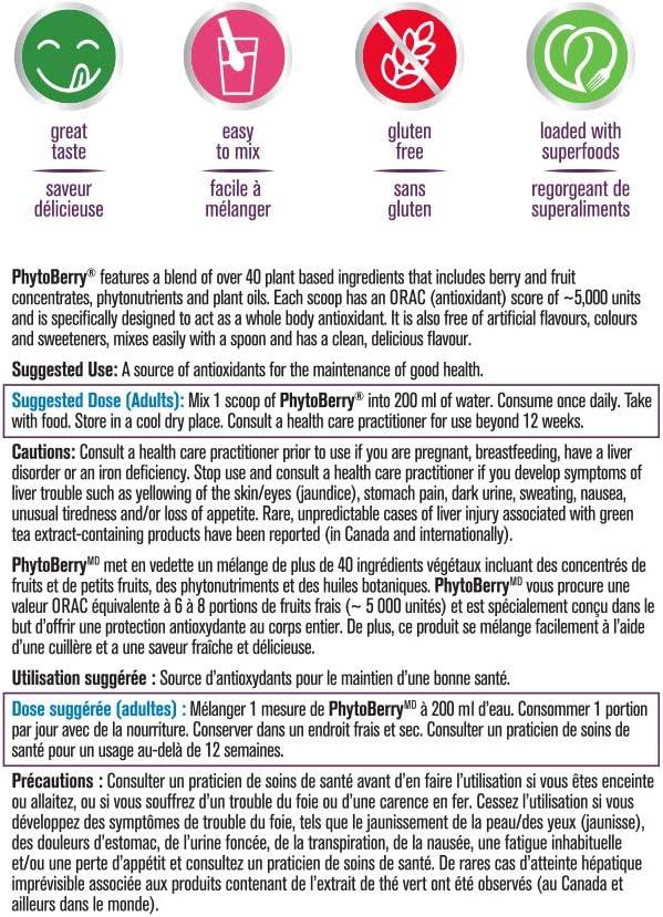 Progressive Phytoberry Supplement Powder - 900 g | Antioxidant source ...