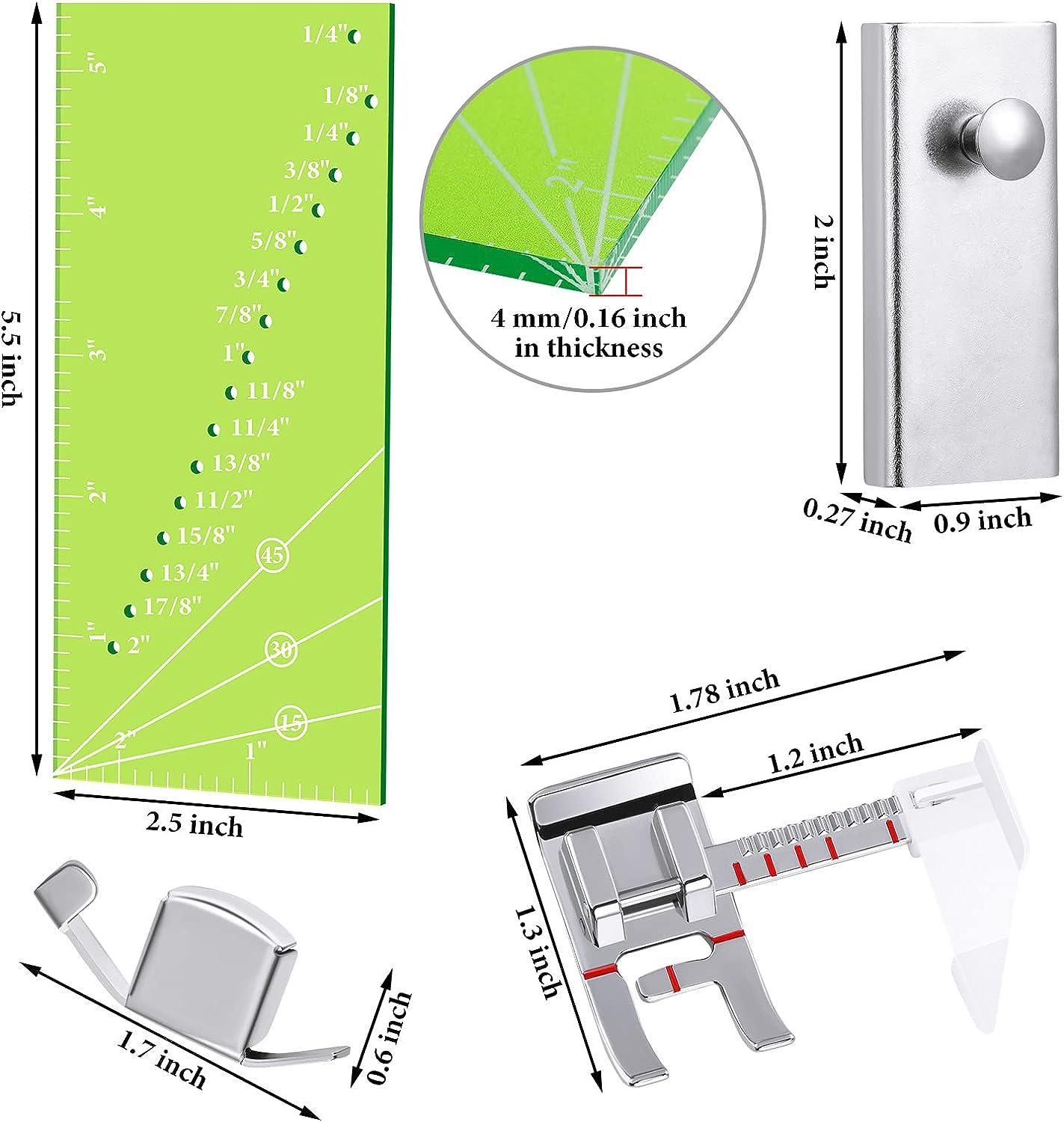 Magnetic Seam Guide Set for Sewing Machine - 8 Pcs, 4 Models ...