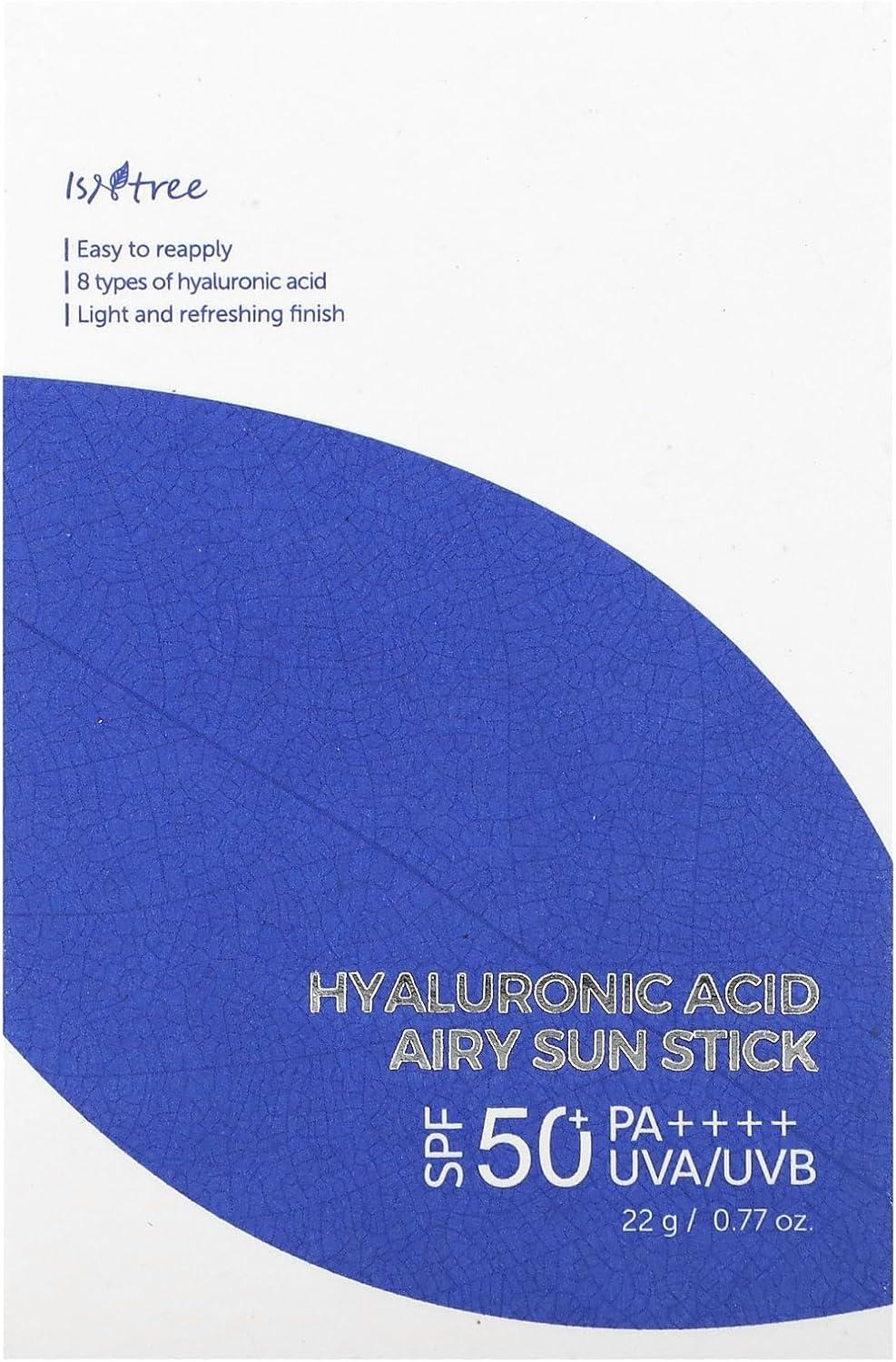 ISNTREE Hyaluronic Acid Airy Sun Stick SPF 50+ - Lightweight Protection ...