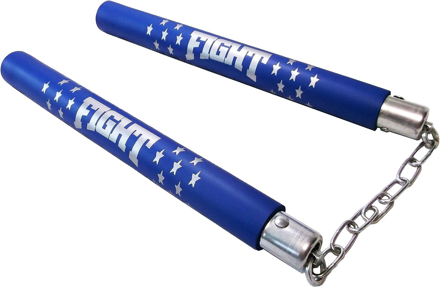 F.A.L. product Nunchucks Rubber Martial Arts Training Nunchucks ...
