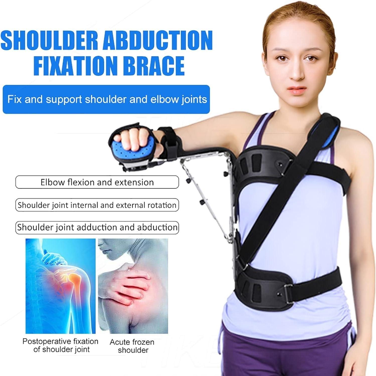 FoRes Shoulder Joint Fixation Brace - Adjustable Abduction Support for ...