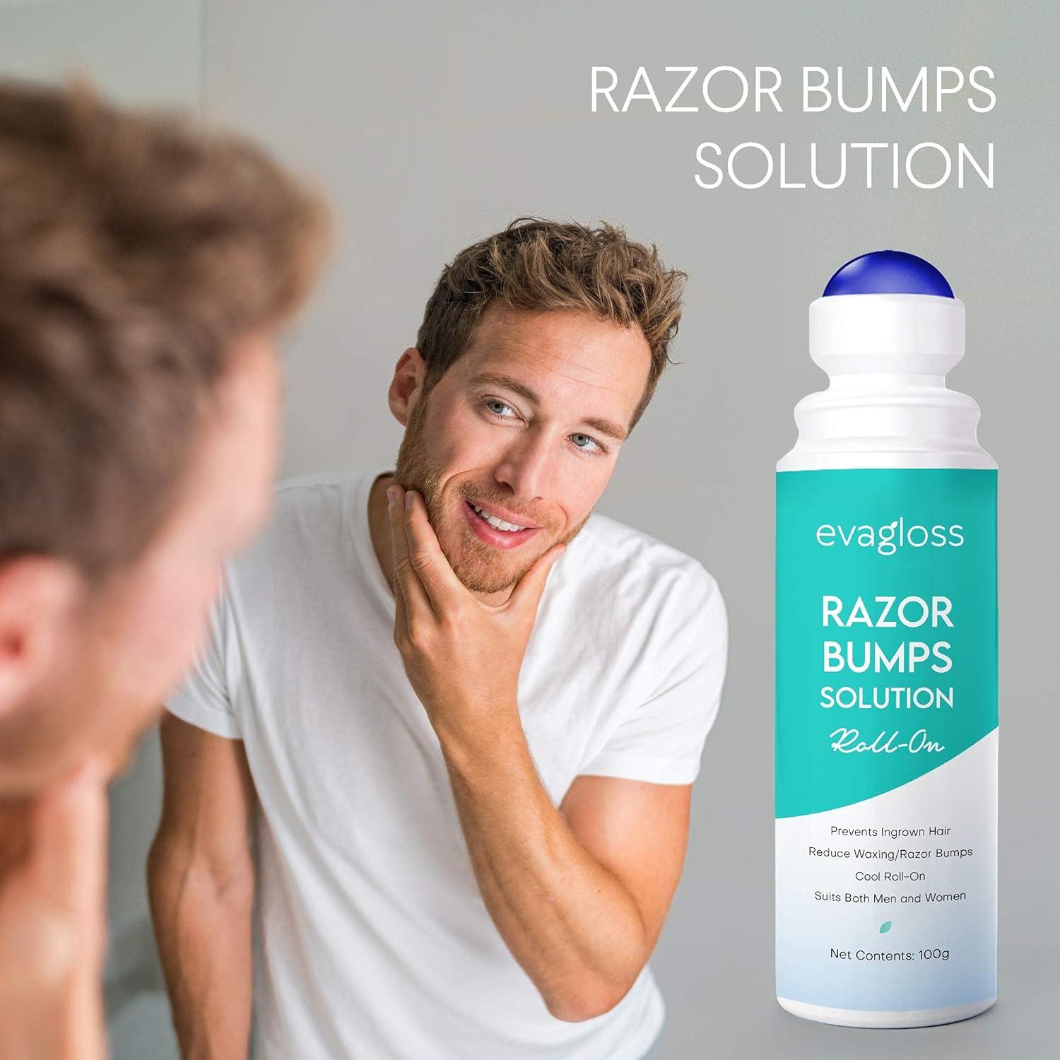 Dinocook Razor Bumps Treatment - Ingrown Hair Serum for Women and Men ...
