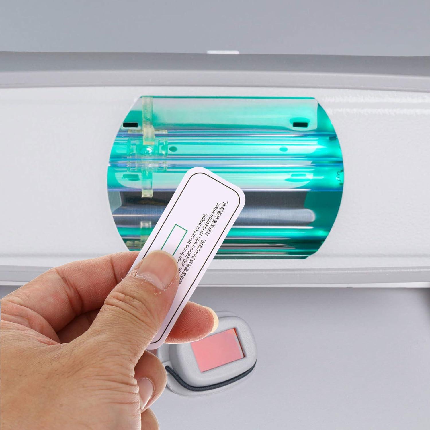 TEHAUX UV Discoloration Detection Cards - 20Pcs | Test Strips for UVA ...