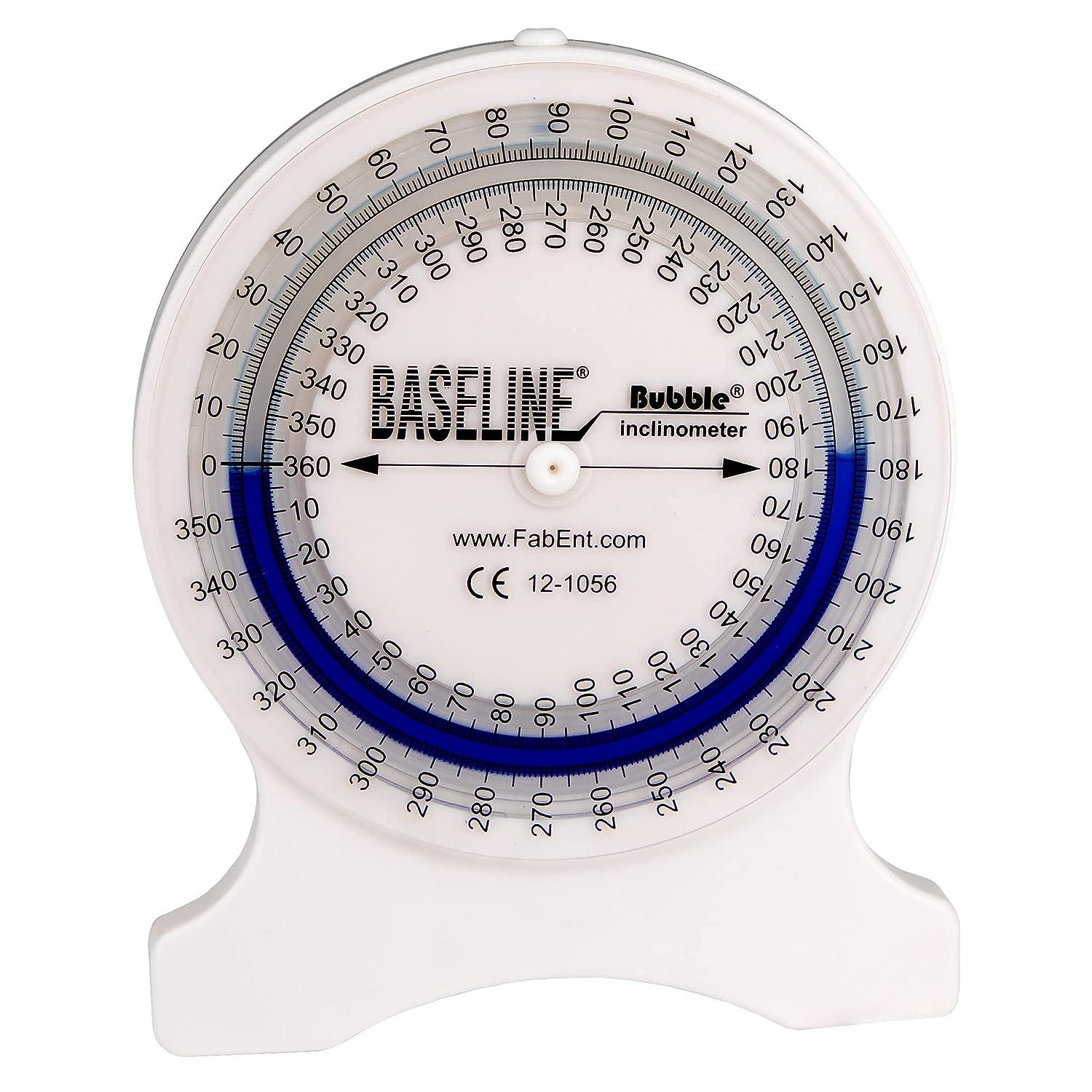 Baseline Bubble Inclinometer - Professional Range of Motion Test for ...