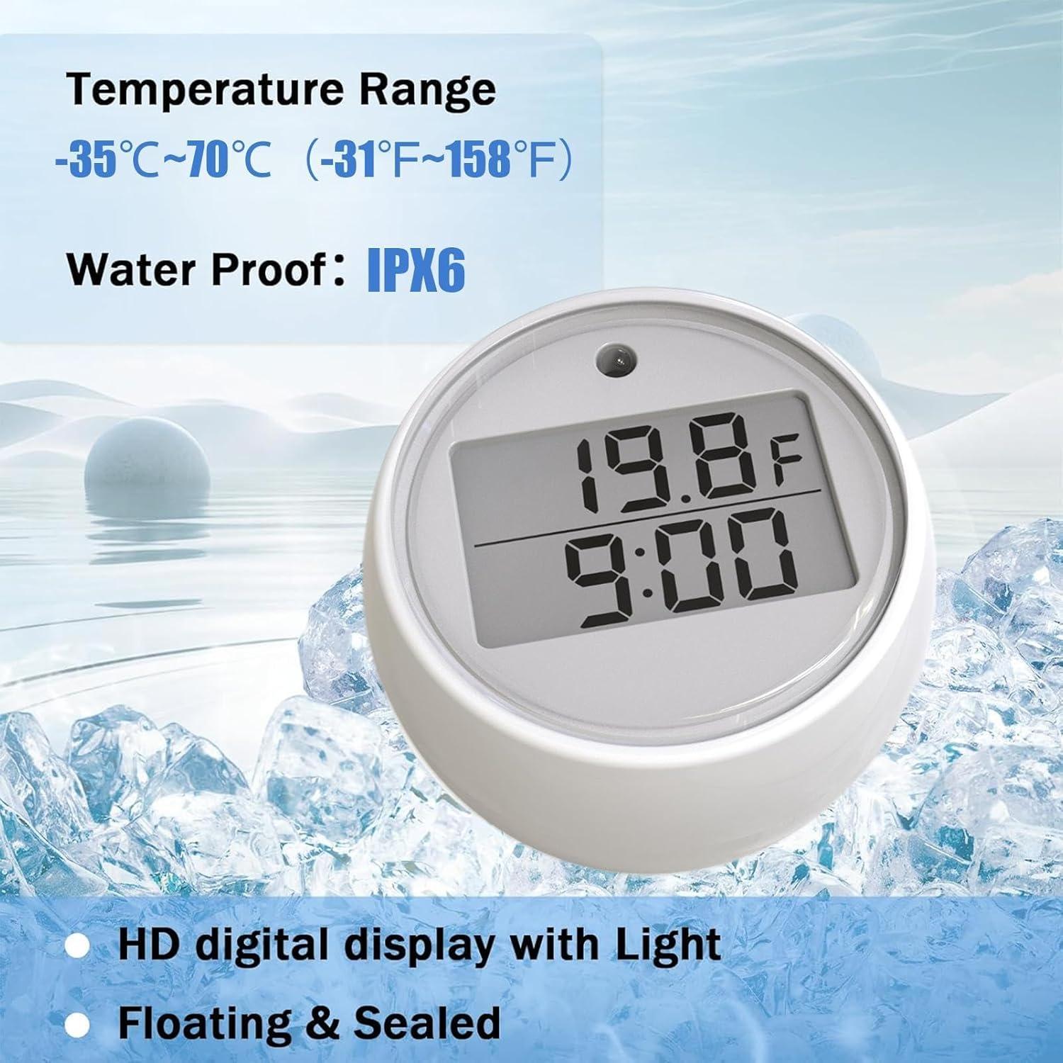 Floating Pool Thermometers | Digital Water Temperature Displays ...