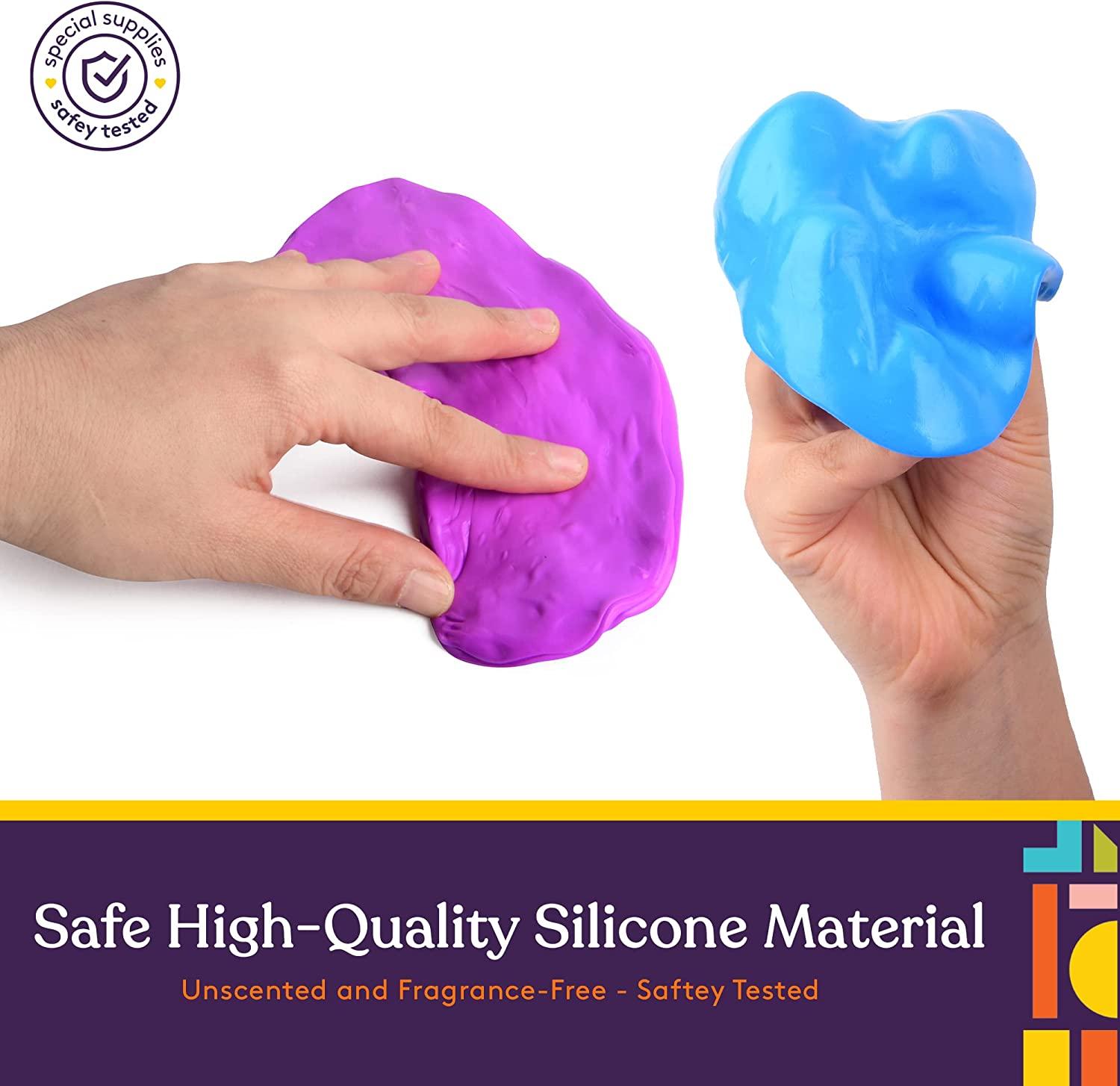 Special Supplies Therapy Putty Set - Hand Exercise Stress Relief Kit ...