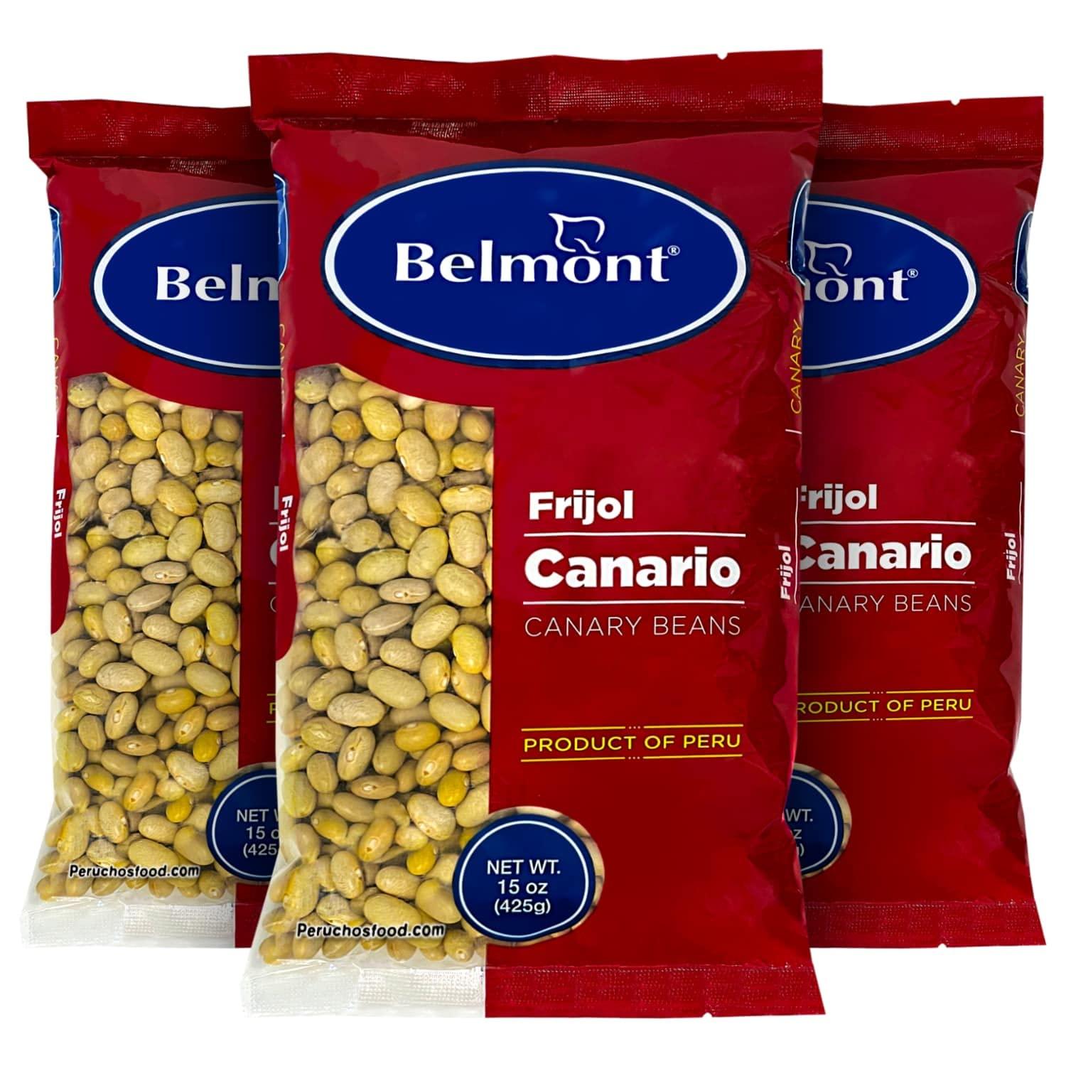 Frijol Canario Marca Belmont 15 oz de Peru - Canary Bean from Peru 3 ...