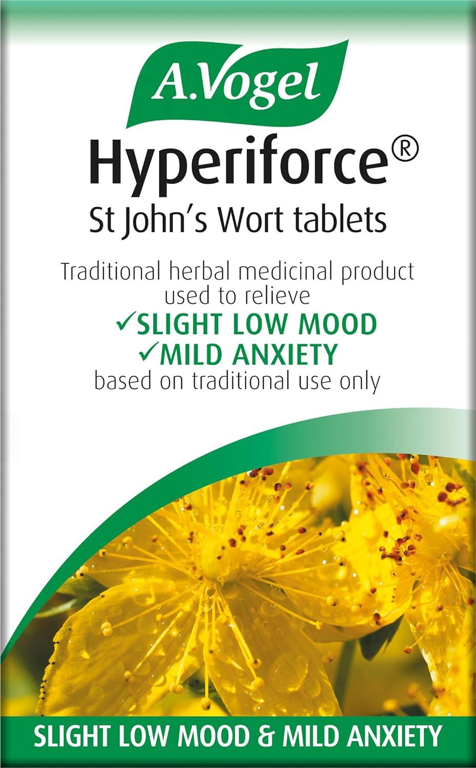 A.Vogel Hyperiforce St John's Wort Tablets | Relieves Symptoms of ...