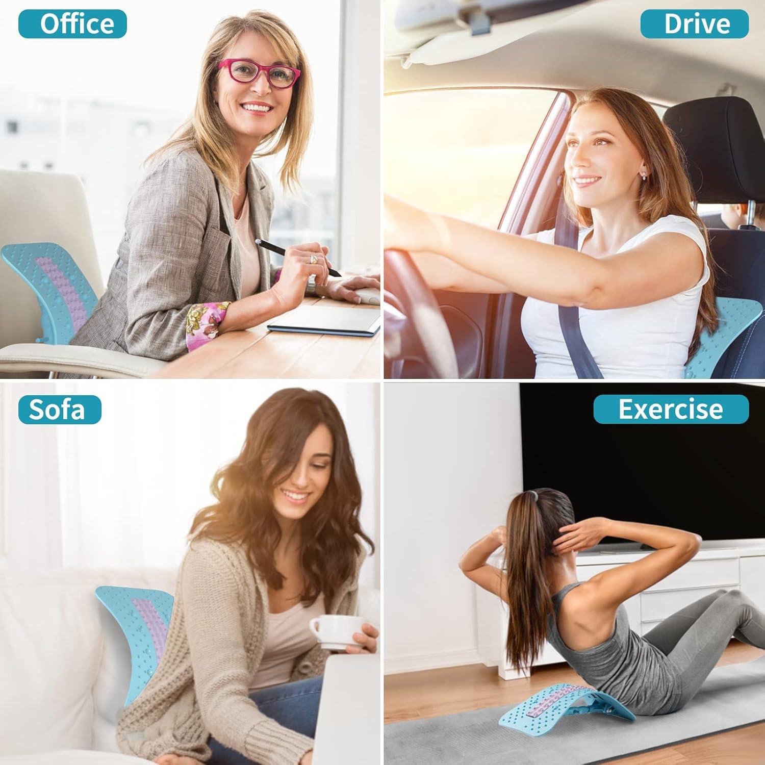 Buy Dasking Back Extensor - Ultimate Back Massage Device for Pain ...