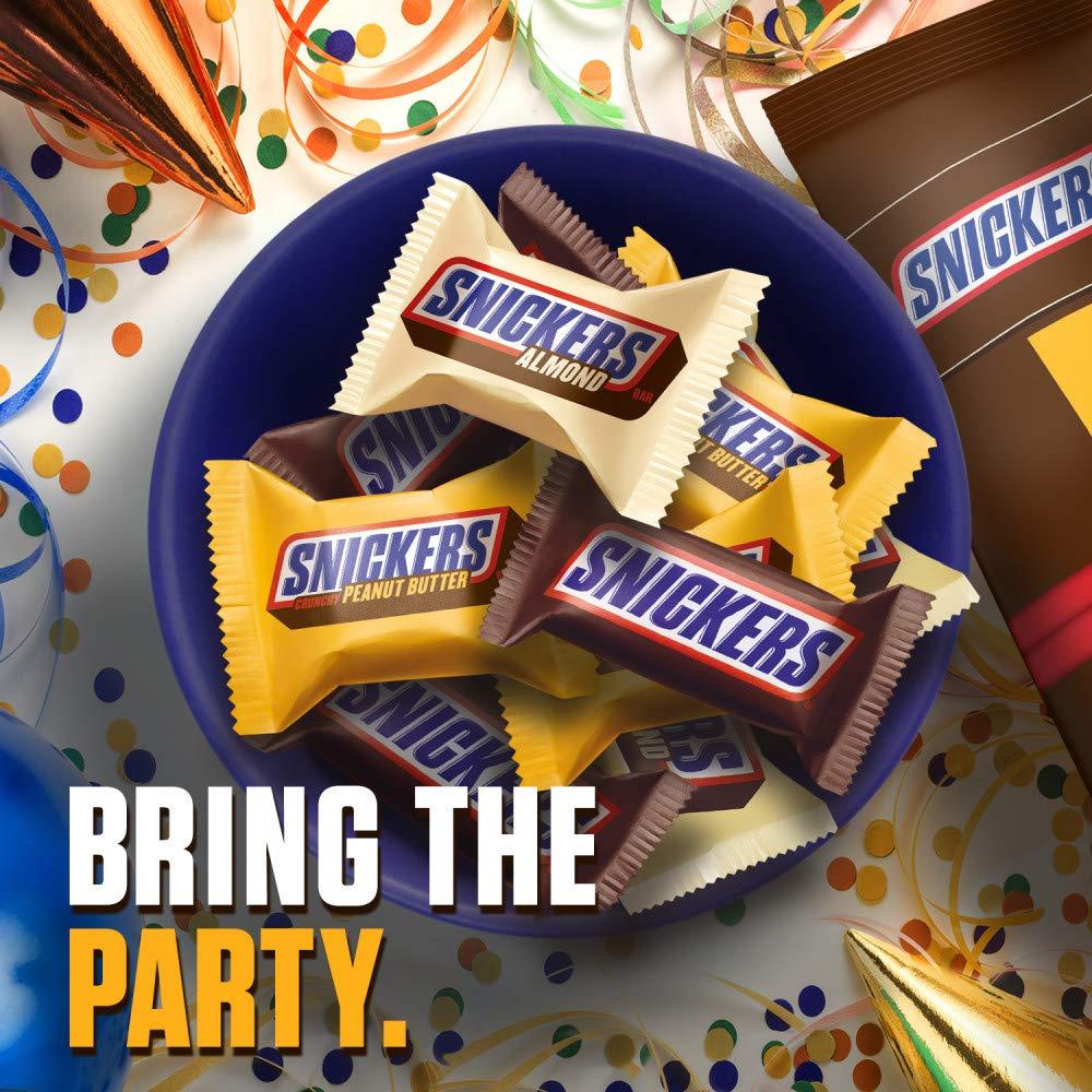 SNICKERS Variety Mix Fun Size Chocolate Candy Bars 32.68-Ounce Bag ...