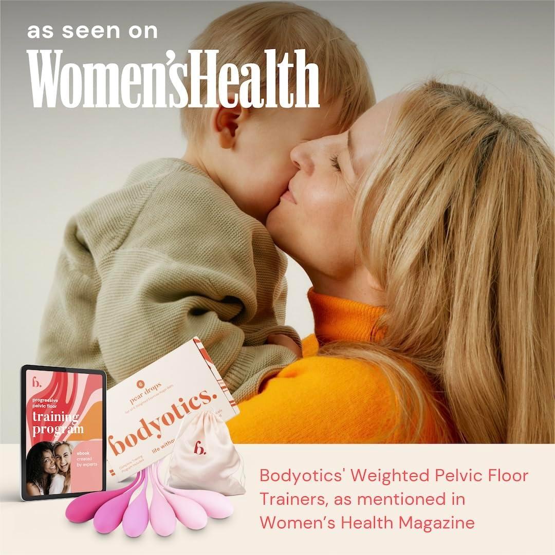 Bodyotics Pelvic Floor Trainer for Women - 2-Pack | Bladder Control ...