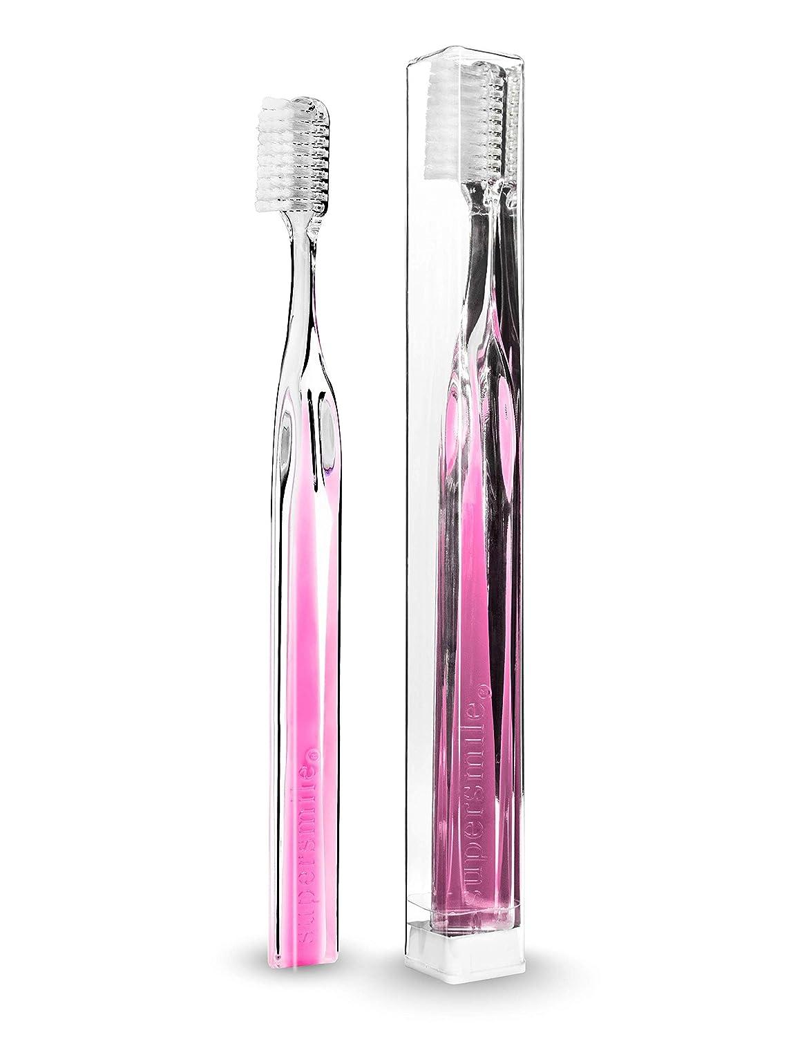 Supersmile Crystal Collection Pink Diamond Toothbrush - Premium Dental ...