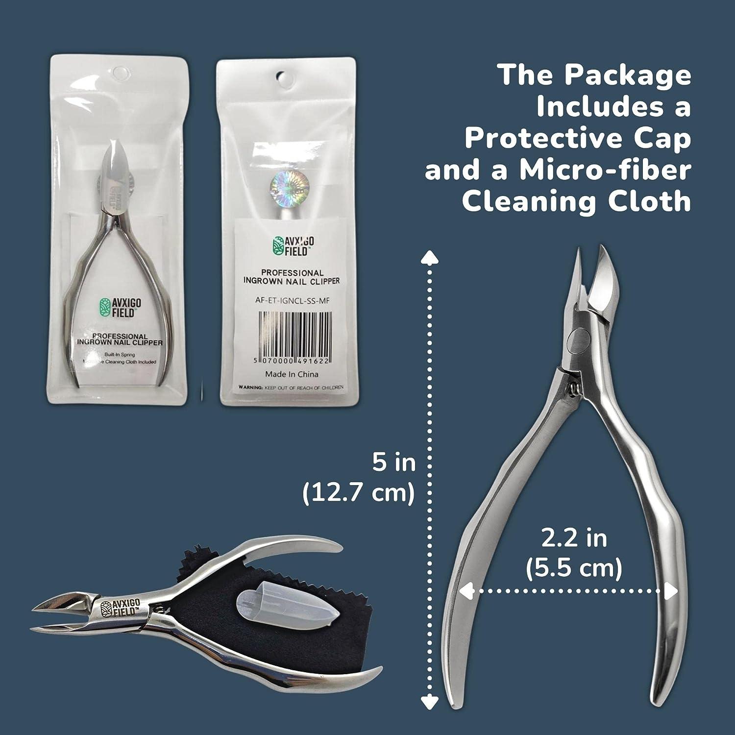AVXIGO FIELD Professional Ingrown Toenail Clipper for Thick Nails and ...