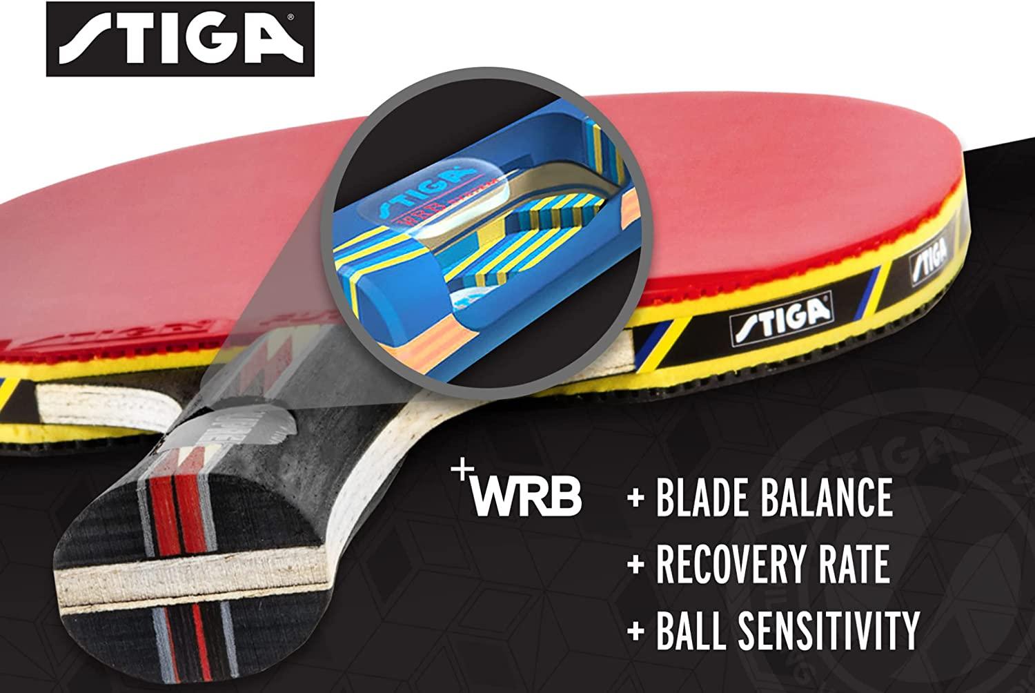 STIGA Tournament-Quality Titan Table Tennis Racket with Crystal ...