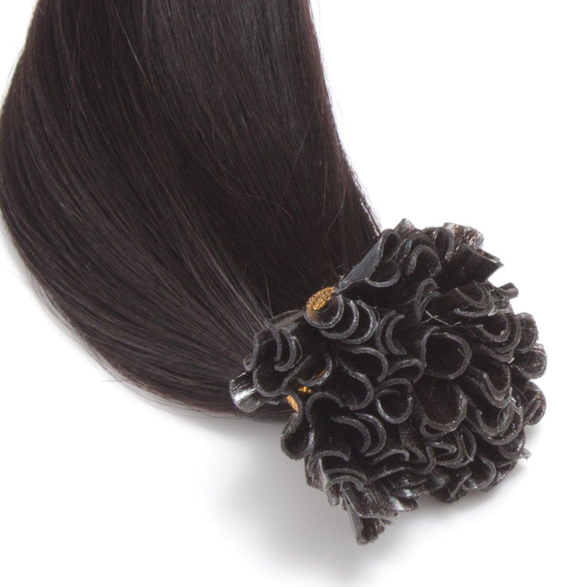 Ombr Bonding Extensions - 100% Remy Real Hair 25 x 0.5g 60cm U-Tip ...