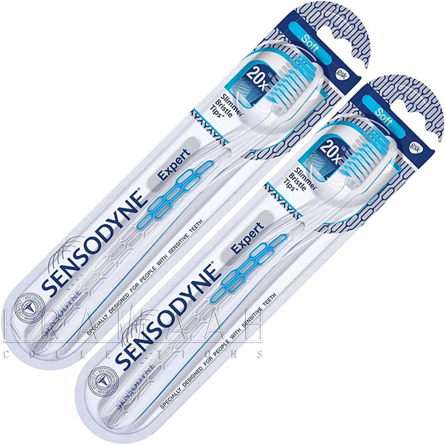 Sensodyne Expert Soft Toothbrush with 20x Slimmer Bristles & Tongue ...