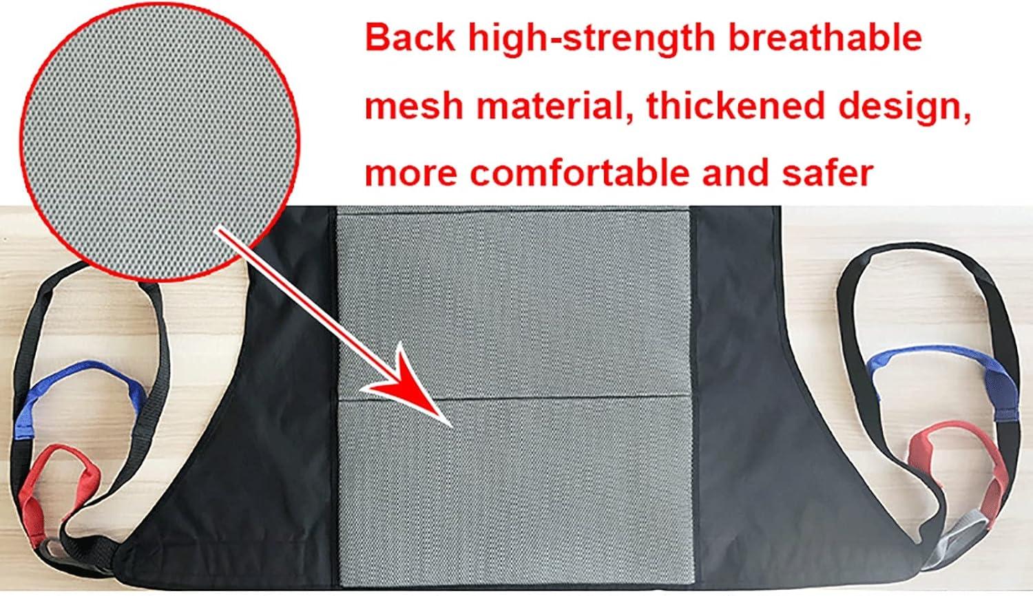 Toileting Sling for Hoist Patient Hoist Sling Stair Transfer Belt Full ...