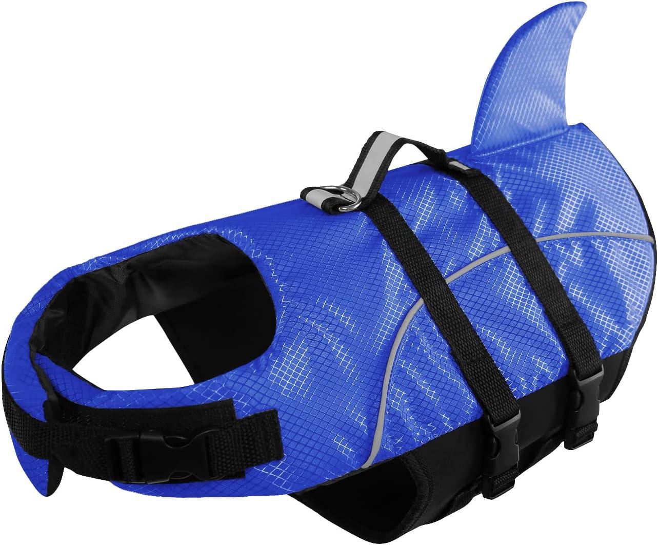 Queenmore Dogs Wowers - RipStop Dog Lifeguard Vest for Kayaking ...