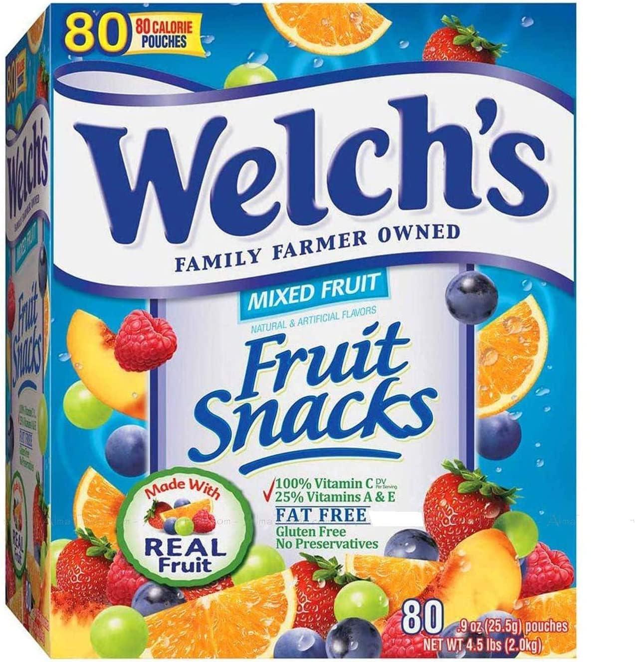 Welch's Fruit Snacks Mixed Fruit & Superfruit Bulk Variety Pack ...