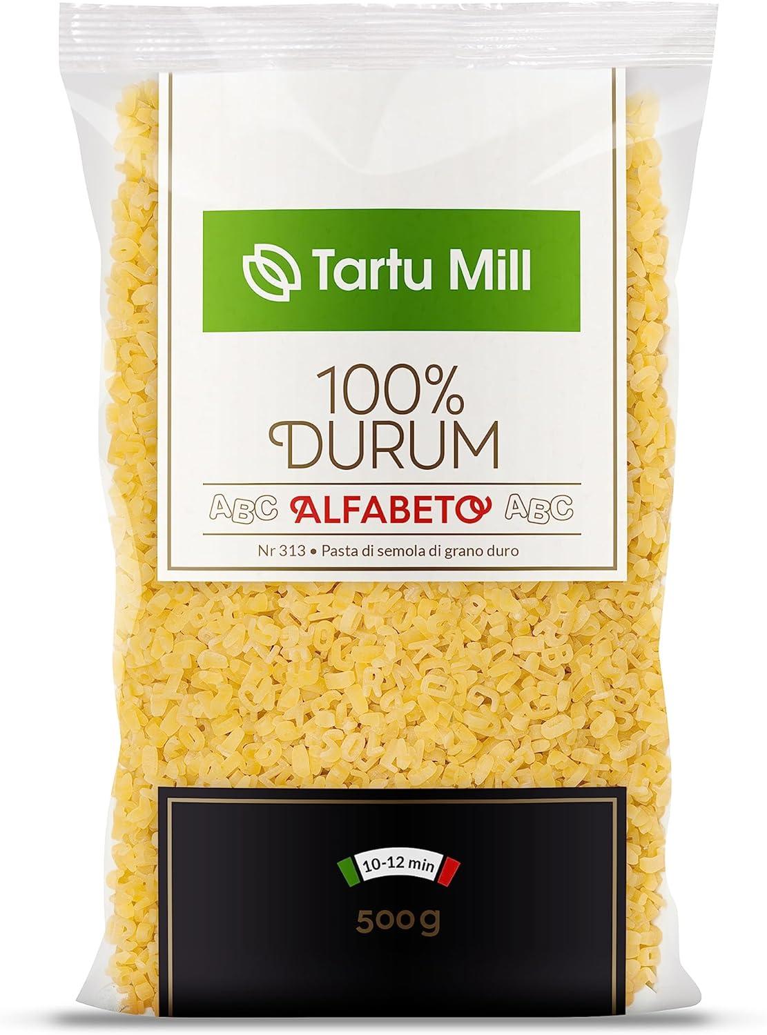 4x 500g ALFABETO ABC NR313 DRY PASTA 100% DURUM WHEAT PREMIUM SEMOLINA ...