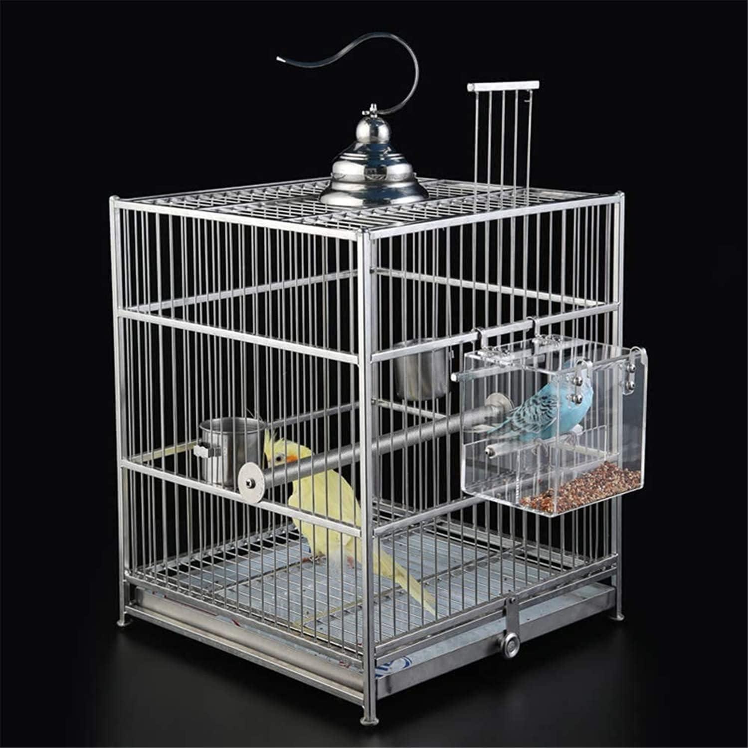 Gurecod Automatic Bird Feeder - No Mess Seed Food Container for ...