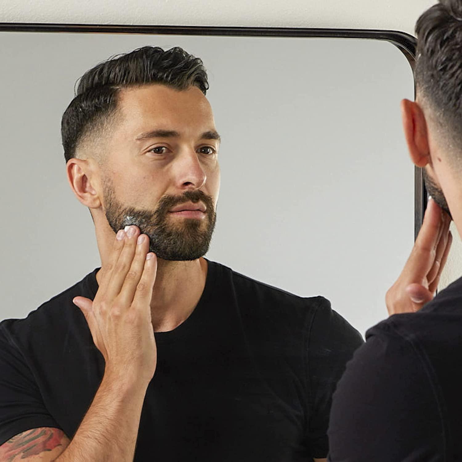 Cremo Beard & Scruff Cream 4 oz - Cooling Citrus & Mint Leaf - Soothes Itch, Conditions, and ...