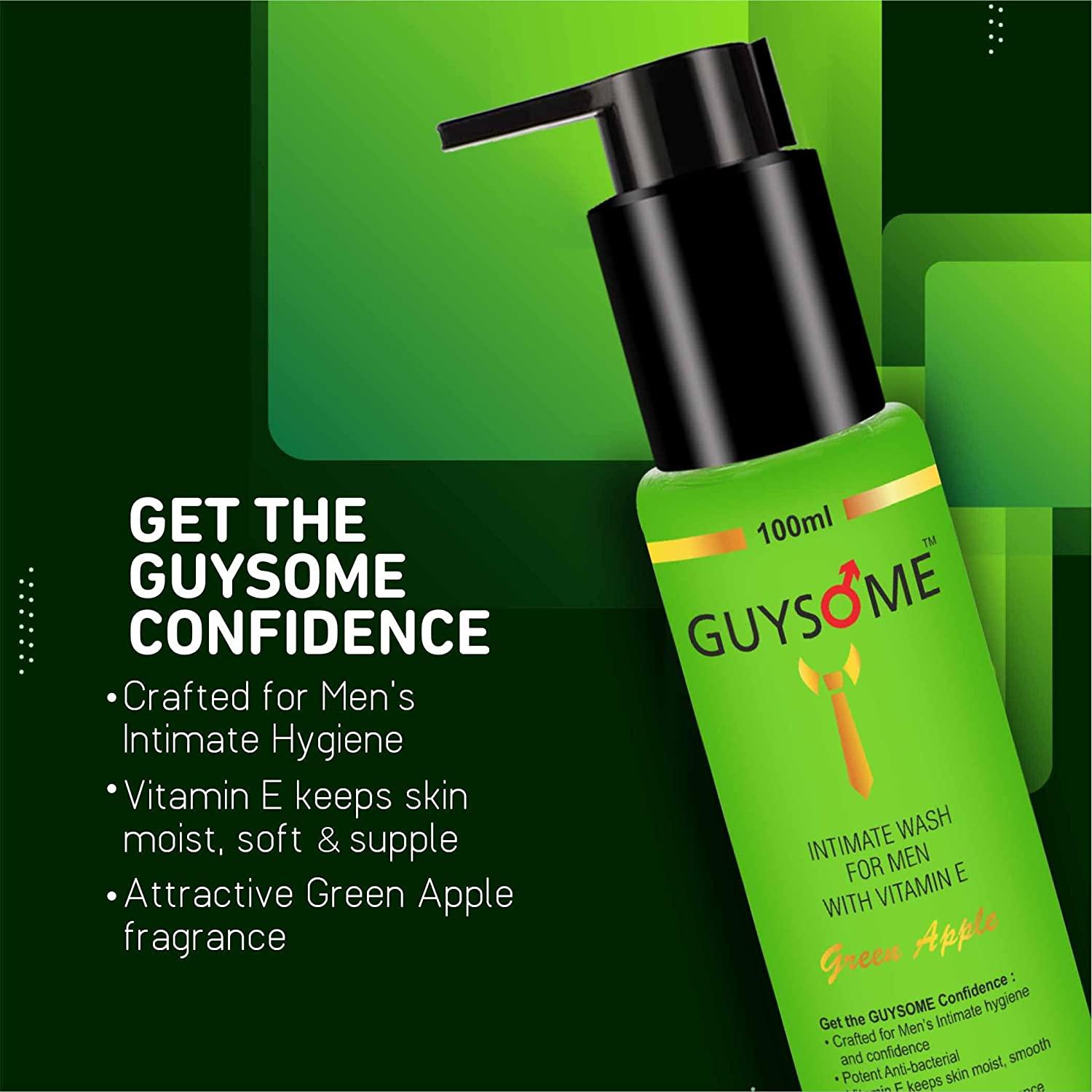 GUYSOME Intimate Wash for Men | pH Balanced Daily Hygiene Care ...