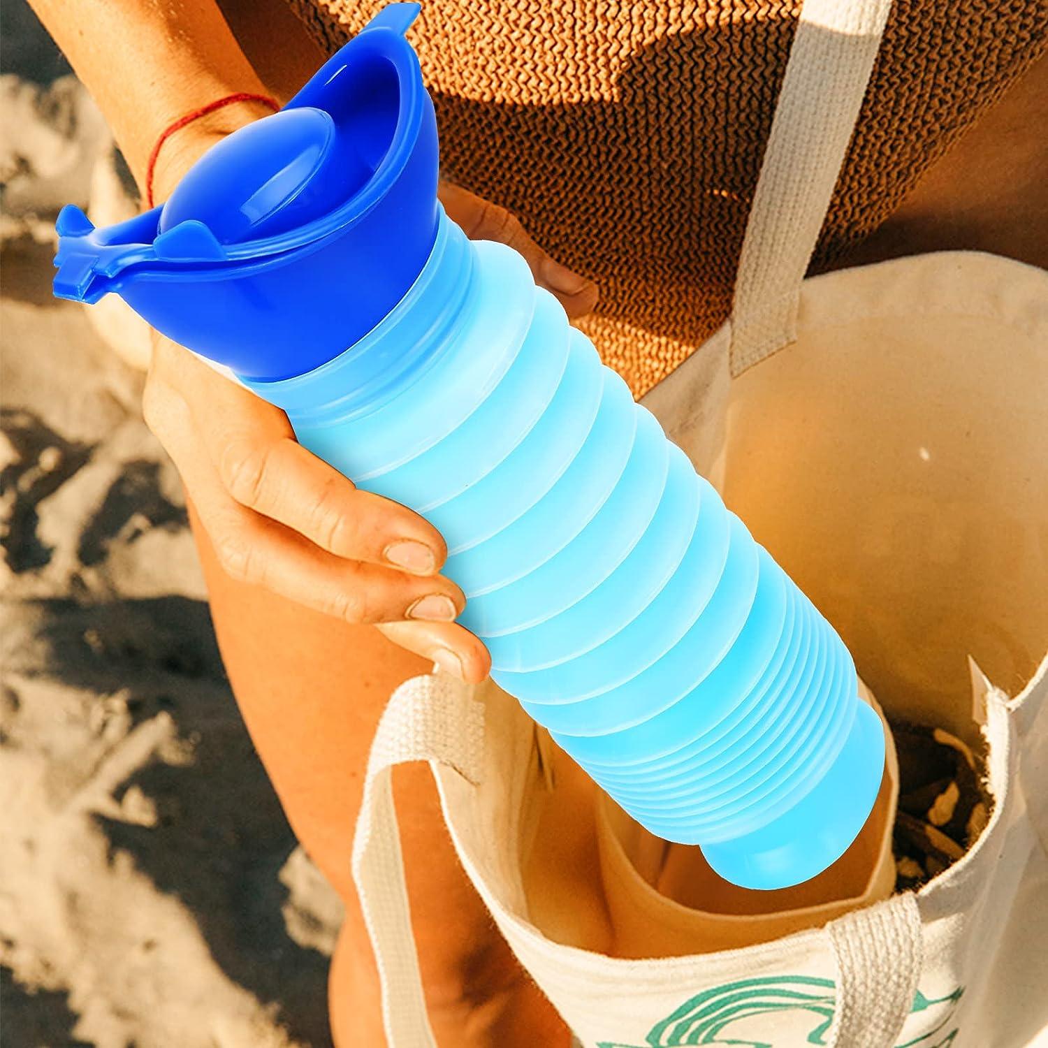 Set of 2 Collapsible Portable Travel Urinals for Men, Women & Kids ...