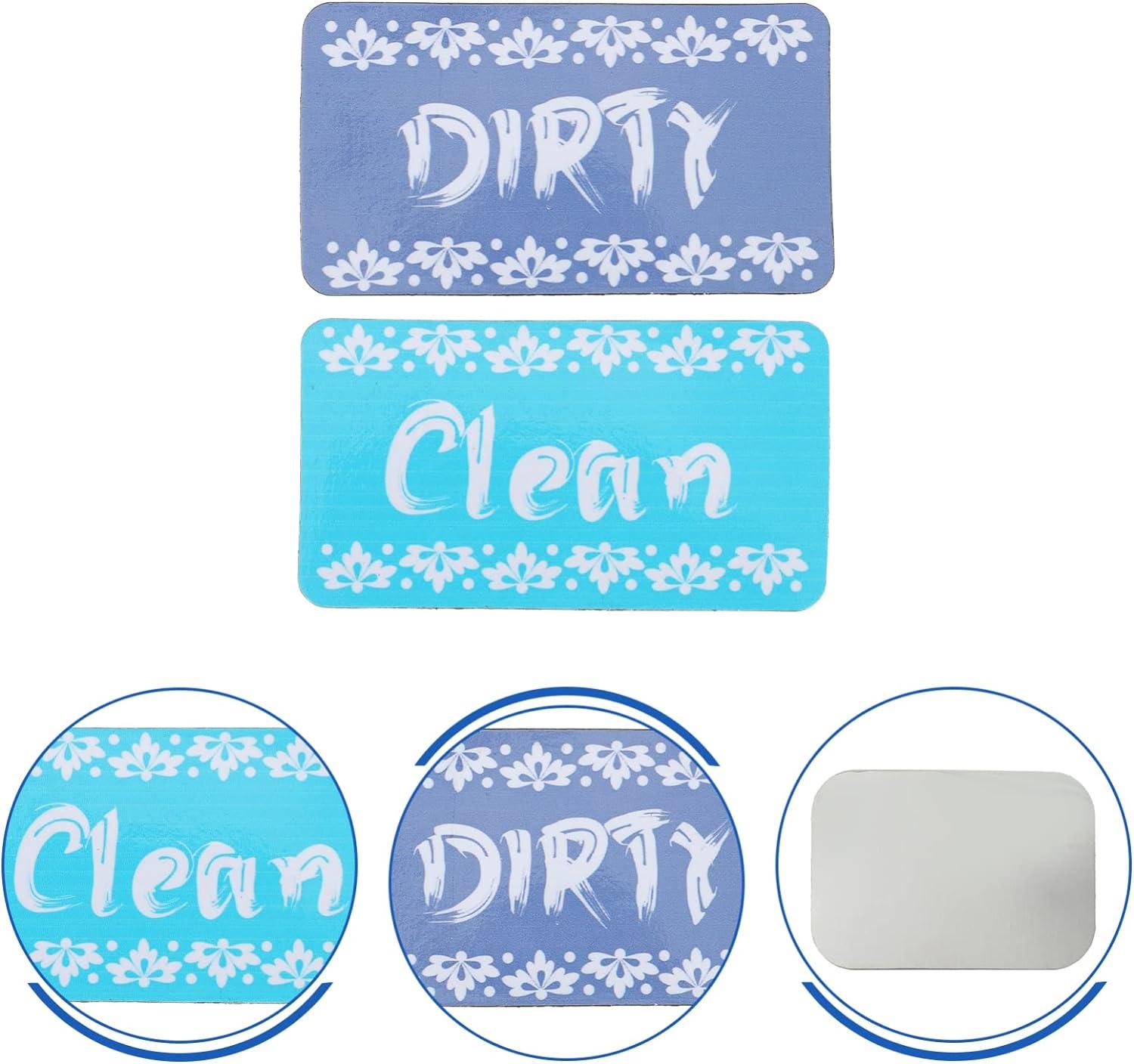 1pc Clean Dirty Indicator Magnetic Indicator Sign Reversible Clean Sign ...