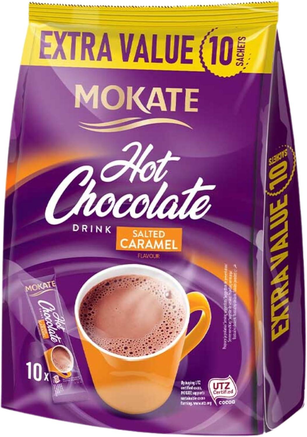 Hot Chocolate Variety Bundle Containing Mokate Milky 10 Sachets 180g ...