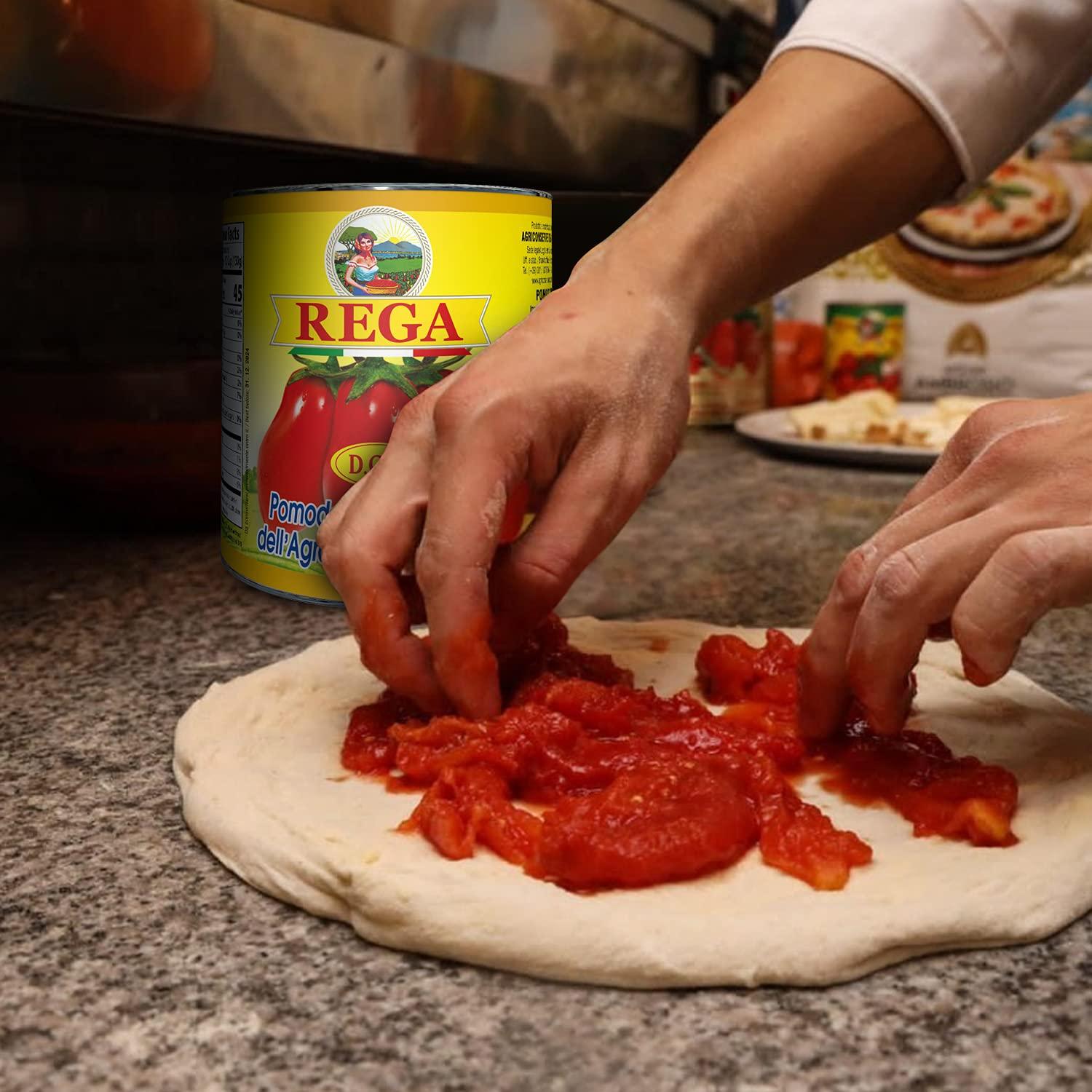 Rega San Marzano DOP Tomato Pack of 4, 28 Oz Each - Imported From Italy ...