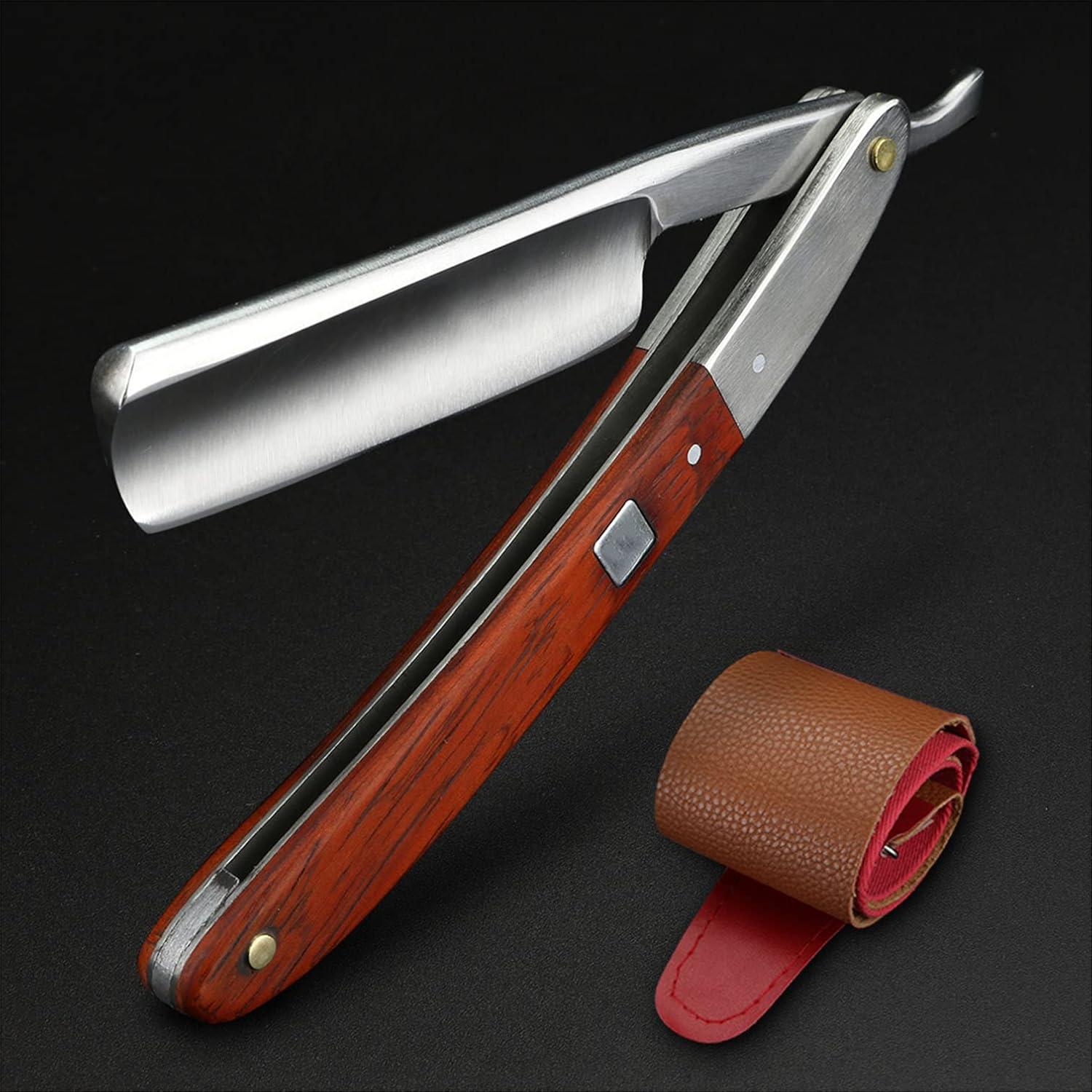 Premium Men's Shaving Set - Wooden Handle Razor Gift Idea | High ...