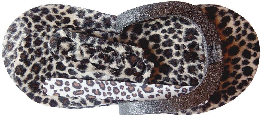 Cheetah Print Pedicure Slippers Set - Comfort and Style for Your At ...