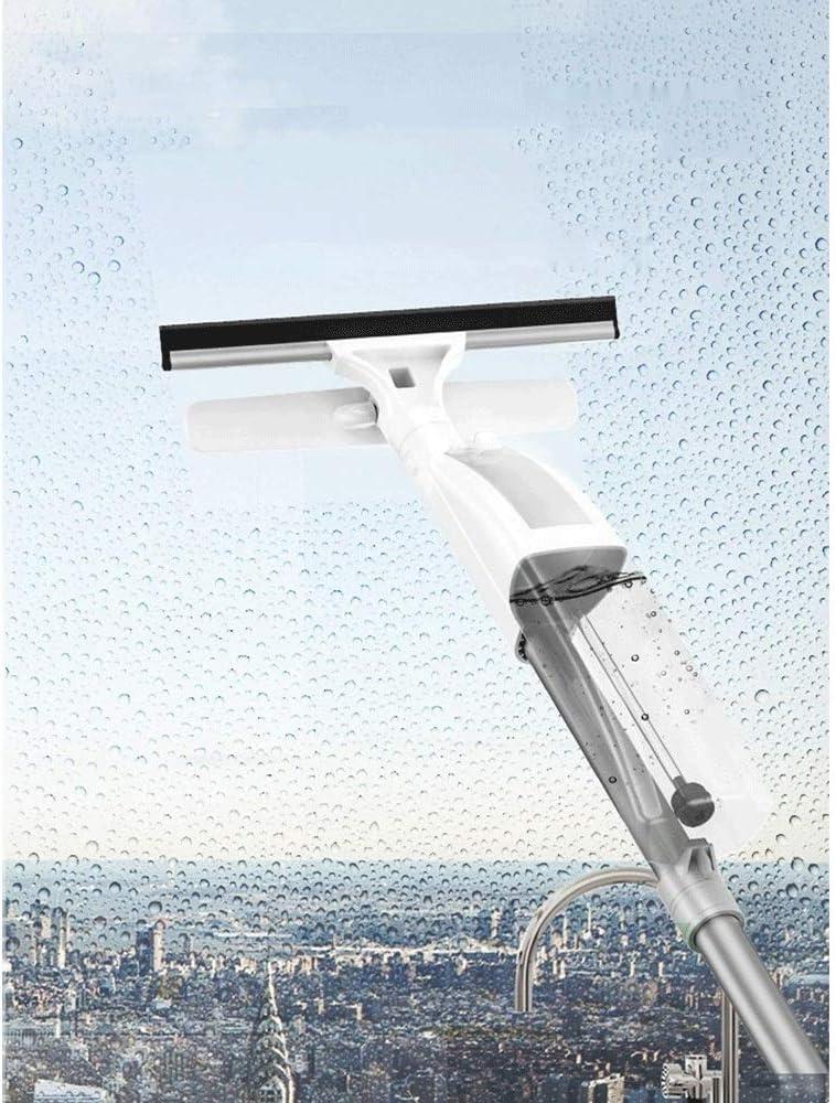Dual-Sided Water Spray Window Wiper with Microfibre Pad Effortlessly ...