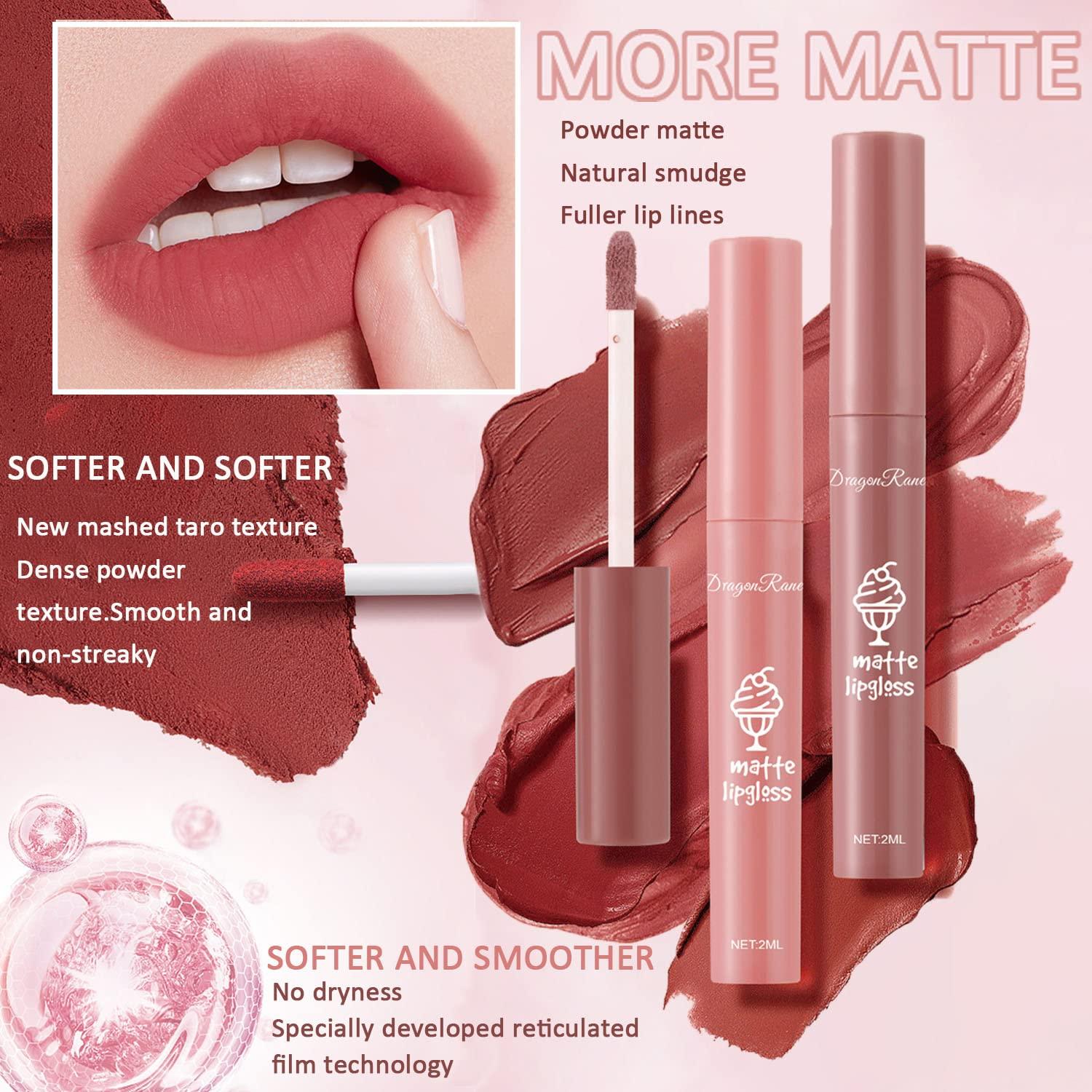 Nude Matte Lipstick Set - 24 Hour Superstay Natural Nude Lip Glazes ...