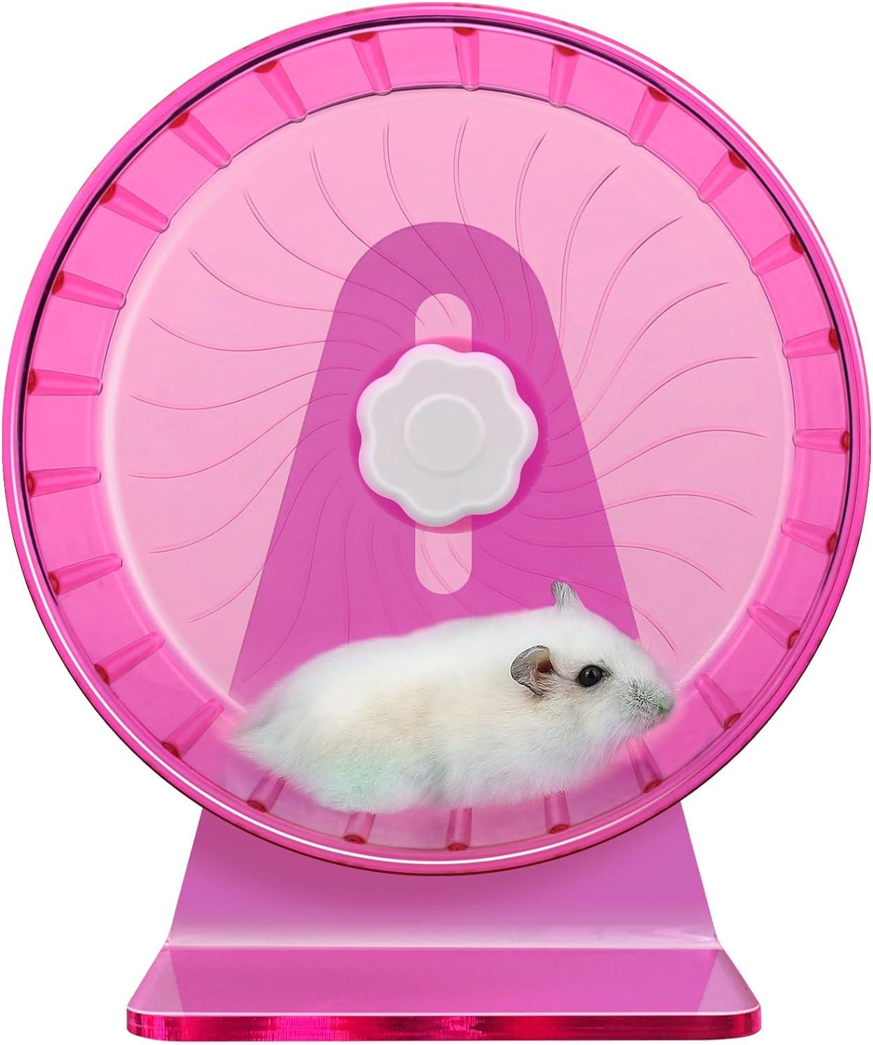 Hamster Wheel Silent Wheel Super Silent Hamster Exercise Wheels Silent Hamster Wheel Adjustable ...