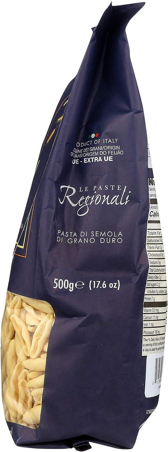 Camp'Oro Le Regionali Italian Pasta Cavatelli Molisani 17.6oz (Pack of ...
